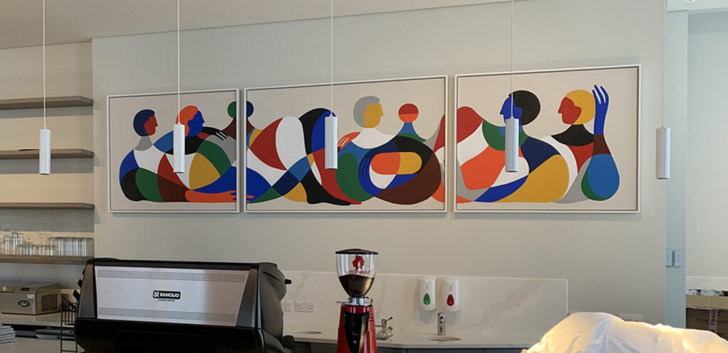 Artwork For Restaurants | Bespoke Art Displays | Artistic Licence